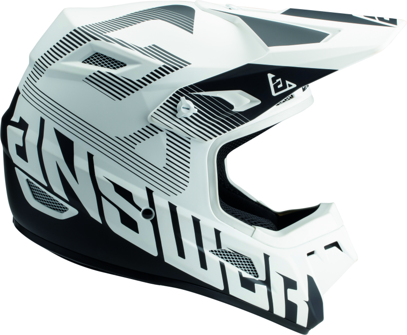 Answer AR1 V2 Bold Helmet White/Black - XS – Arias Racing